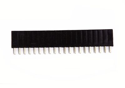 50pc Female Straight Pin Header Pitch 2.54mm 1x24p 1x24 24P RoHS #200 ...