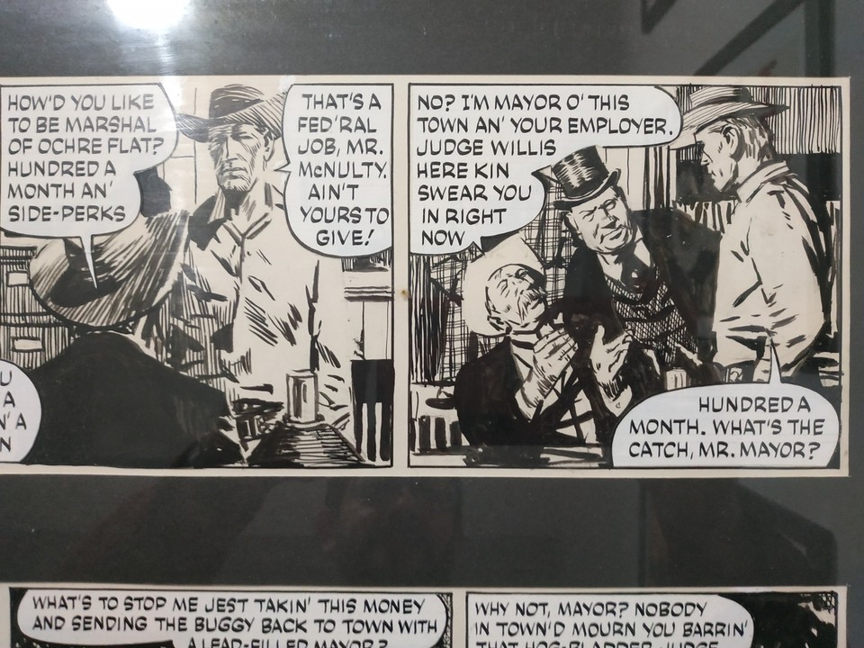 MATT MARRIOTT Original Comic Art - TONY WEARE Daily Strips - Western ...