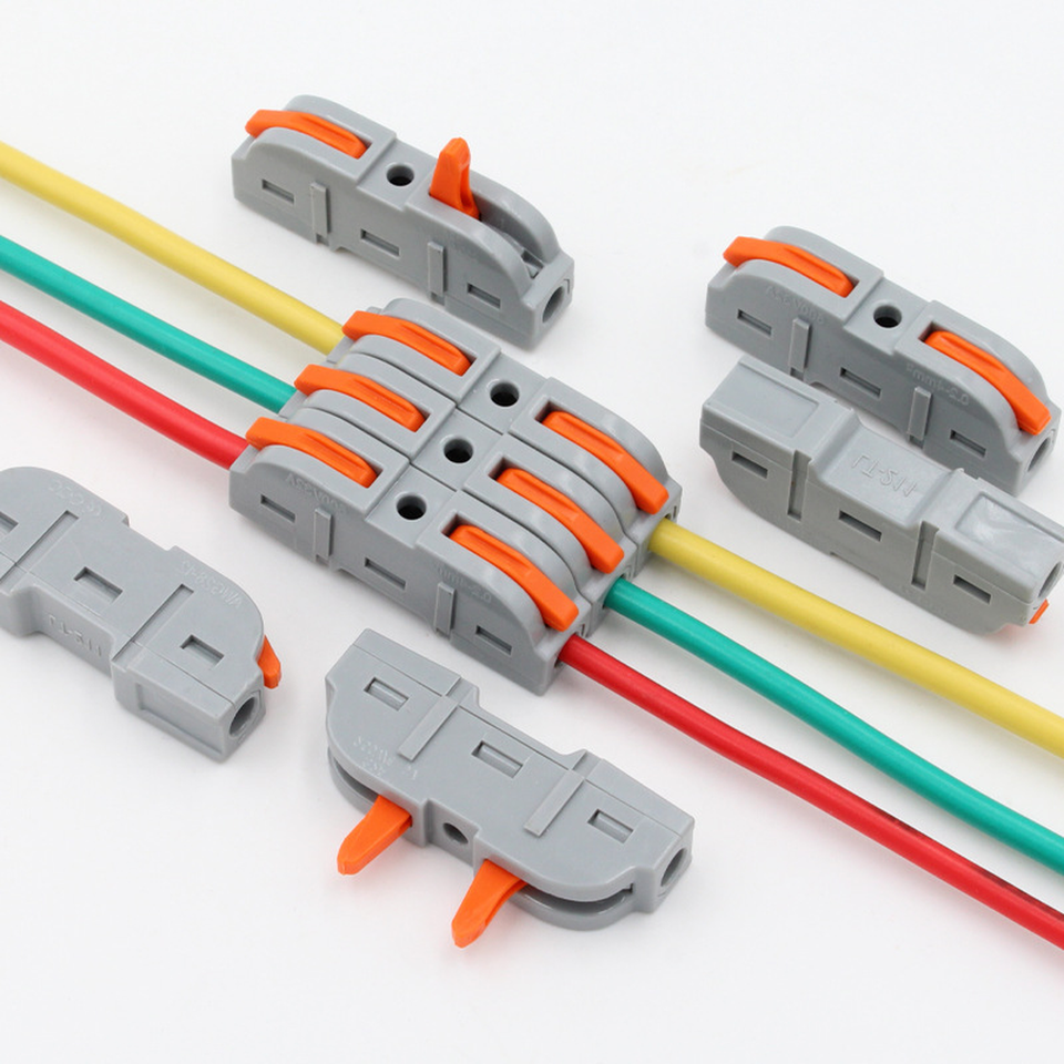 Quick Wire Connector Reusable Push-in Connection Tool-free Wiring Test ...