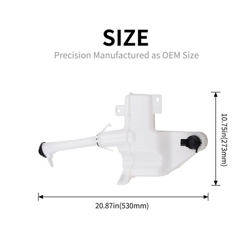 8533060190 Fits 14-19 Toyota Corolla Windshield Washer Reservoir Tank ...