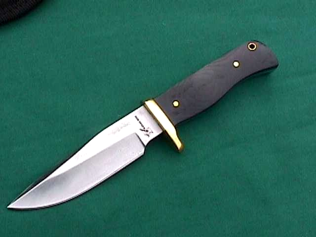 BLACKJACK BACKPACKER HUNTING KNIFE BLACK MICARTA w/ SHEATH NIB | eBay