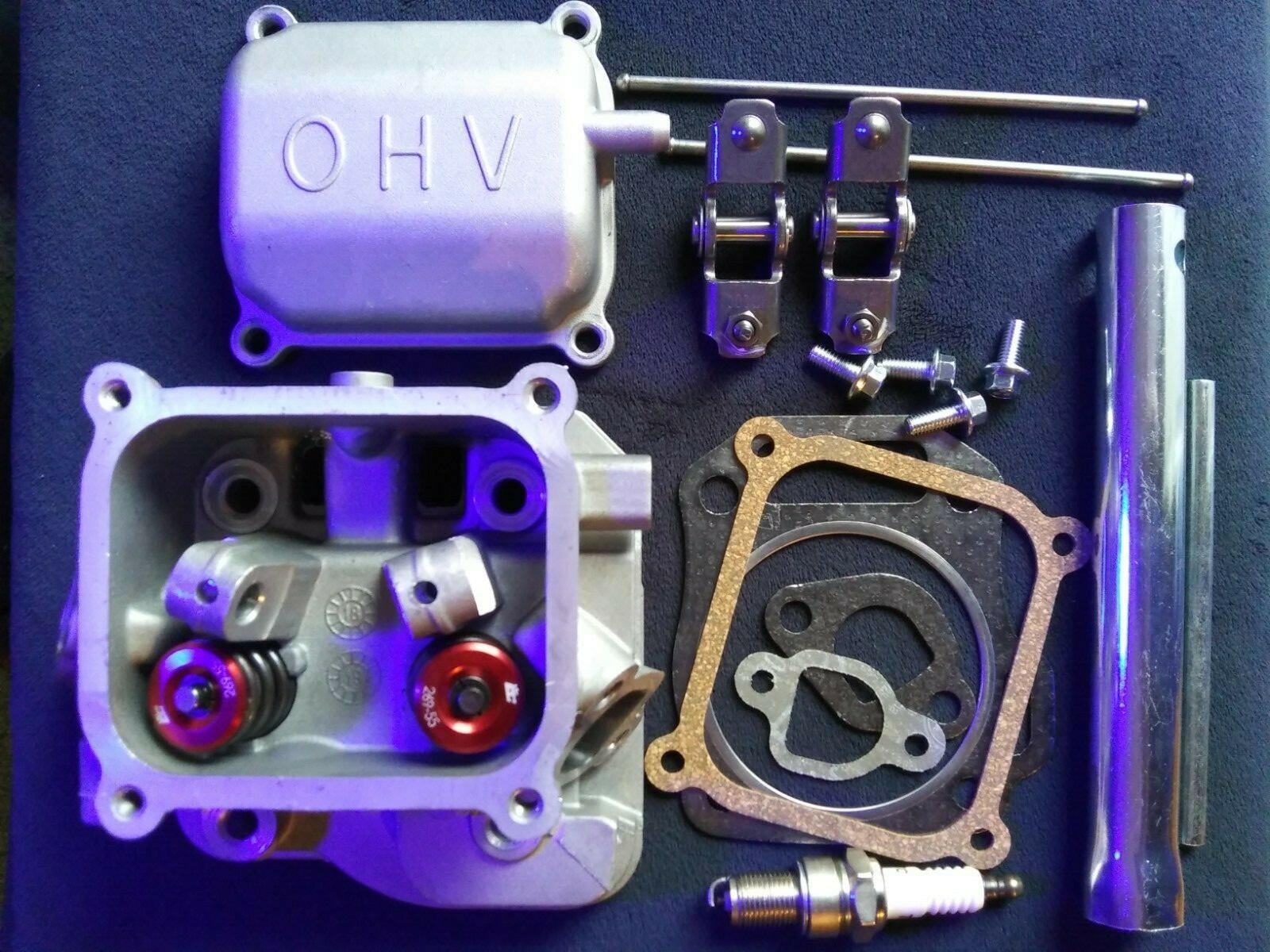 BULLET OUTLAW HEMI 212cc PREDATOR HEAD 29mm - 26mm gokart racing - mini ...