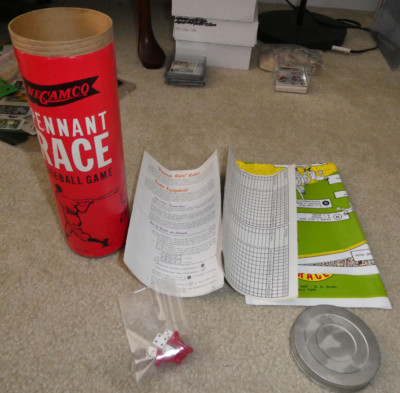 Vintage 1957 NeGamco Pennant Race Baseball Game NIB | eBay