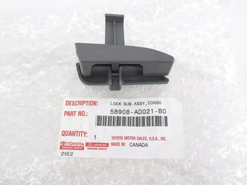 Genuine OEM Toyota 2006-2011 Tacoma Center Console Lid GRAY 58908-AD021 ...