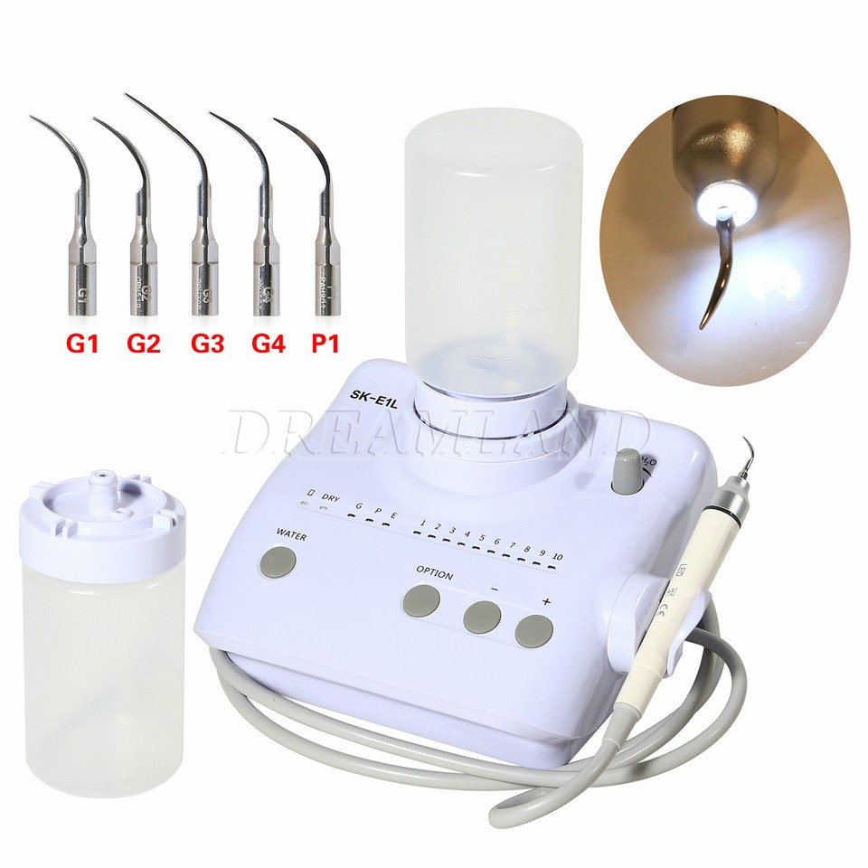 LED Dental Ultrasonic Piezo Scaler Handpiece Bottles Fit EMS Cavitron ...