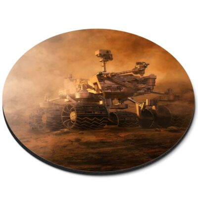 Round Mouse Mat - Mars Rover Planet Space Science #45684 | eBay UK