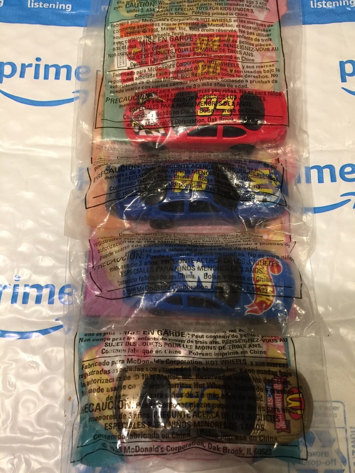 1998 McDonalds Hot Wheels NASCAR 1998 Set of 4 | eBay