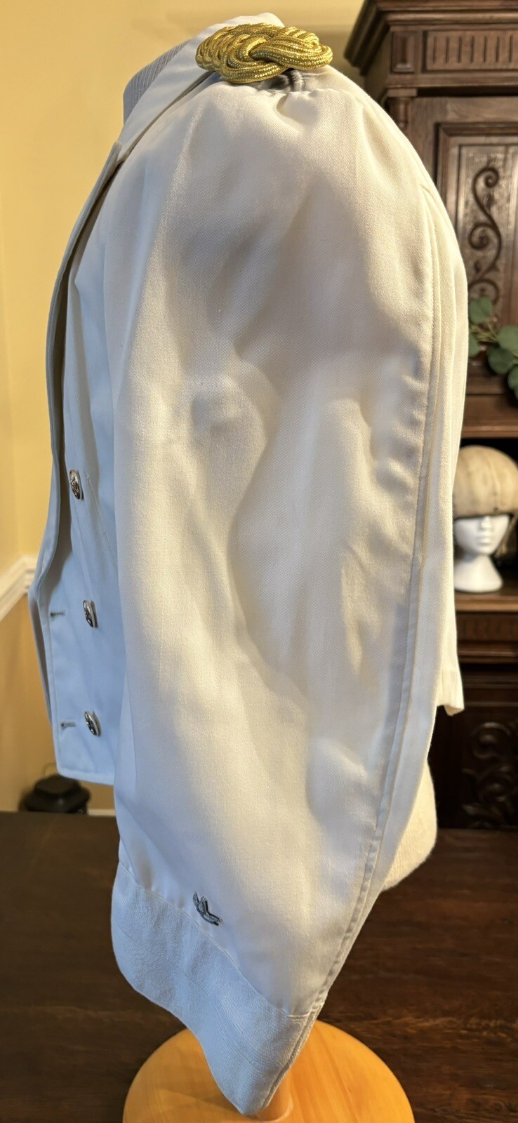 US ARMY BRIGADIER GENERAL WHITE MESS DRESS JACKET - SMALL | eBay