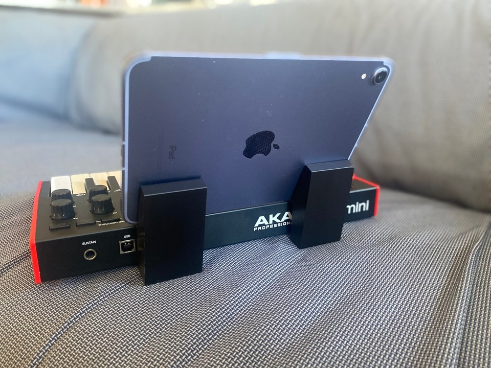 Stand Holder for AKAI MPK Mini mk3 Attach Your tablet IPAD / Smartphone ...