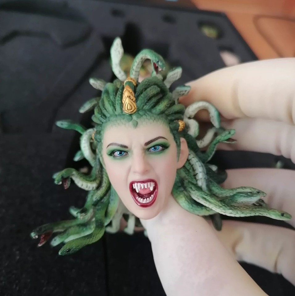 TBLeague Phicen 1/6 Medusa Head Sculpt Figure Accessories Collectible ...