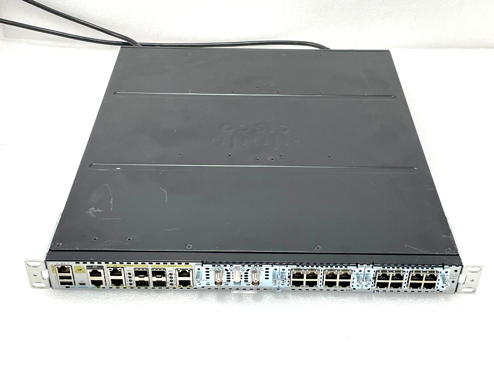 CISCO ISR4431/K9 Intgrtd Service Router w 2x NIM-ES2-8P, 1 NIM-4G-LTE ...