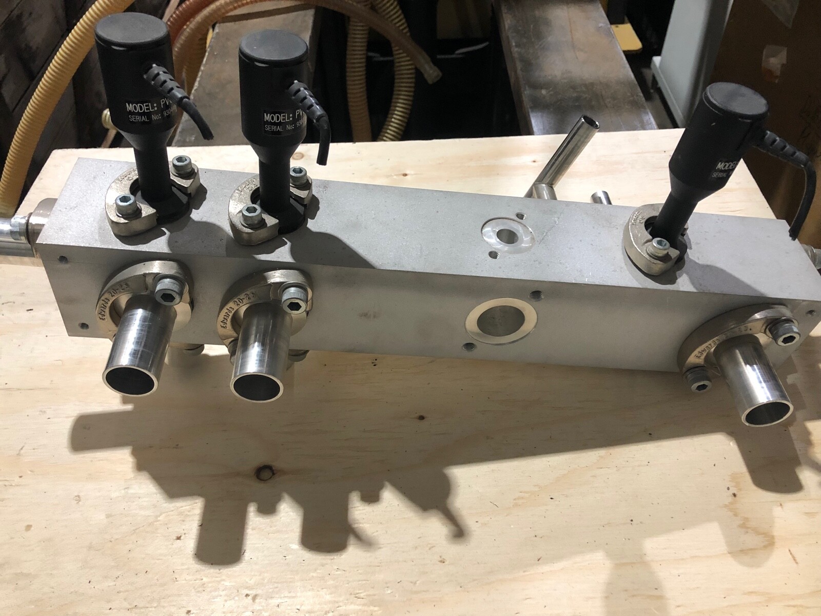 Fisons Instrument VG Analytical Autospec vacuum manifold & PVG5 vacuum ...