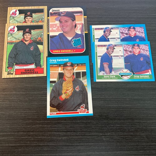 Greg Swindell Baseball Cards Cleveland Indians 1987 (6 cards) | eBay