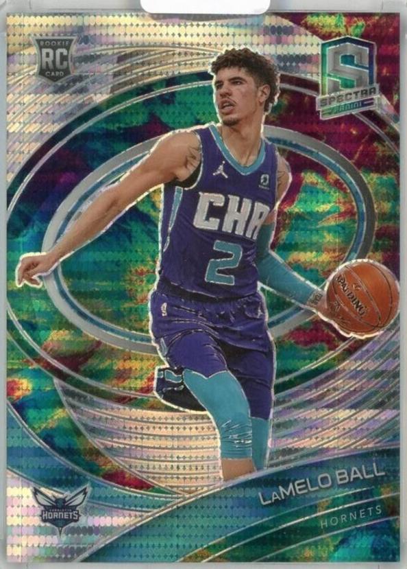 2020-21 Panini Spectra - Variation LaMelo Ball #102 Celestial Prizm /99 ...