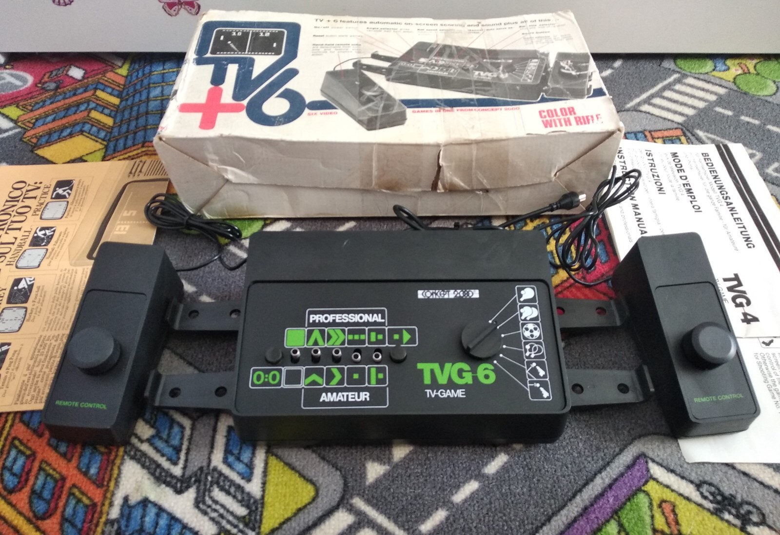 TVG-6 pong console | eBay