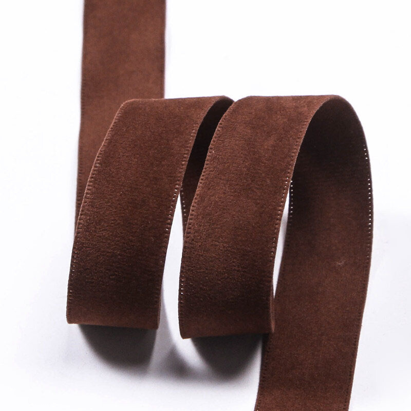 10 Yards Velvet Trim Velour Strip Faux Suede Ribbon Webbing for Hat ...