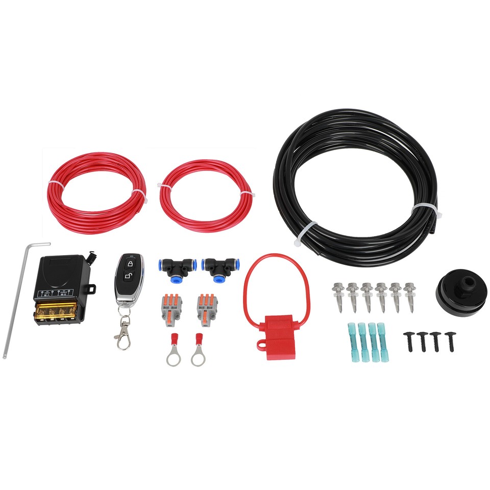 Air Suspension Compressor Guage Switch Amps Kit Air Lift 25804 Bag ...