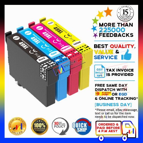 Any 1x NON-OEM Ink cartridges 49XL 49 XL for Epson XP-2205 XP2205 XP ...
