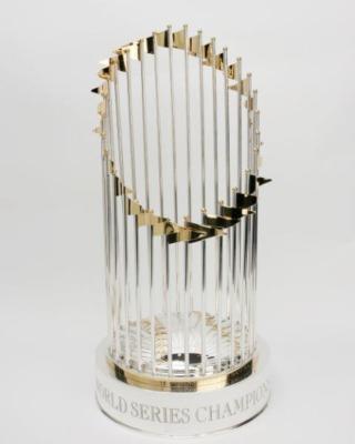 WORLD SERIES CHAMPIONS Trophy Glossy 8 x 10 Photo Poster Baseball Man ...