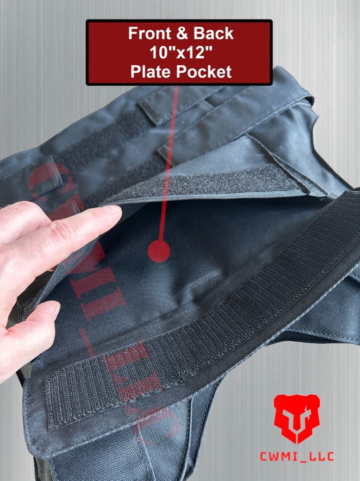 NIJ Level IIIA Body Armor Bullet Proof Vest With Plate Carriers - Made ...