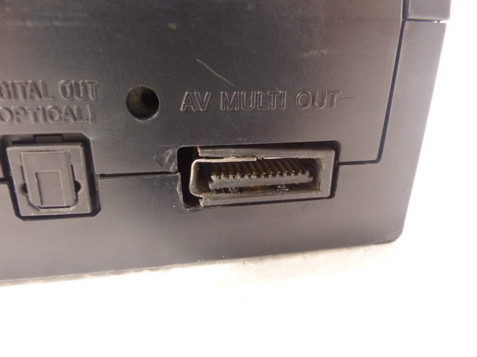 Original Sony PlayStation 2 PS2 Fat SCPH-30001-R Black Console System ...