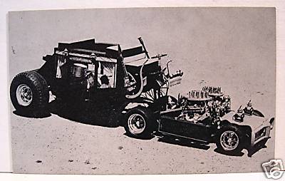 Vintage Raider $100,000 Coach Hot Rod Custom Vending Card Old Store ...