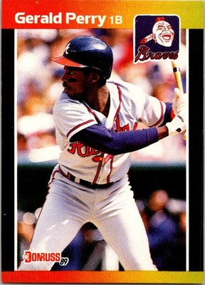 1989 Donruss #239b Gerald Perry | eBay