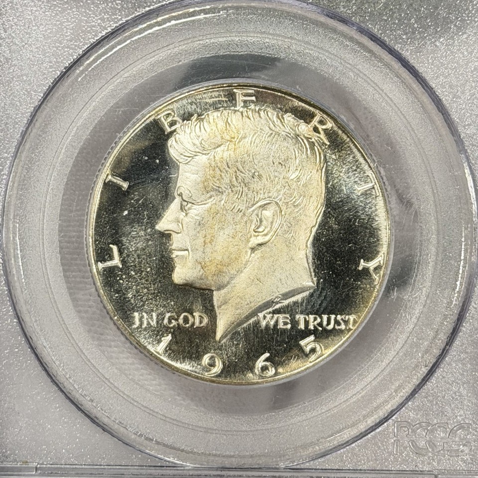 1965-P 50c Kennedy Half Dollar PCGS MS65 CAM SMS John F US Coin PROOF ...