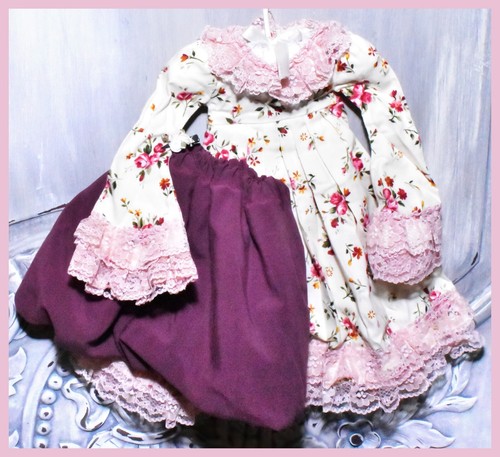 BJD Volks Super Dollfie SD 1/3 Girl Doll Floral Lace Dress Skirt Dealer ...