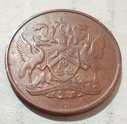 1 One Cent 1972 Trinidad And Tobago Coin | eBay
