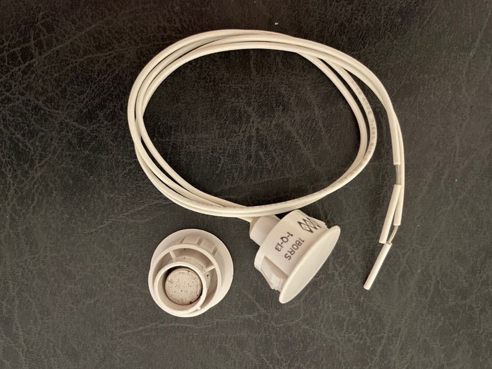 GRI 180-12-W 3/4" Recessed Magnetic Steel Door Contacts & Magnets (Lot ...