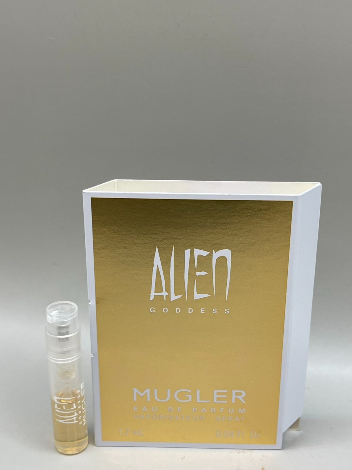 NEW Mugler Alien Goddess Eau de Parfum EDP Carded Sample Spray .04oz ...