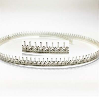 12 inch Gallery Pattern wire - 5.7mm Sterling silver 935 Decorative ...