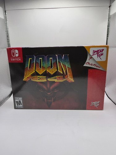 Doom 64 Switch Limited Run Games LRG Brand New Sealed Classic Edition ...
