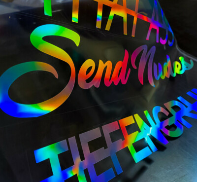 Slick Oil Autoaufkleber Set Hologram Sticker Aufkleber 470 Motive Dekor ...