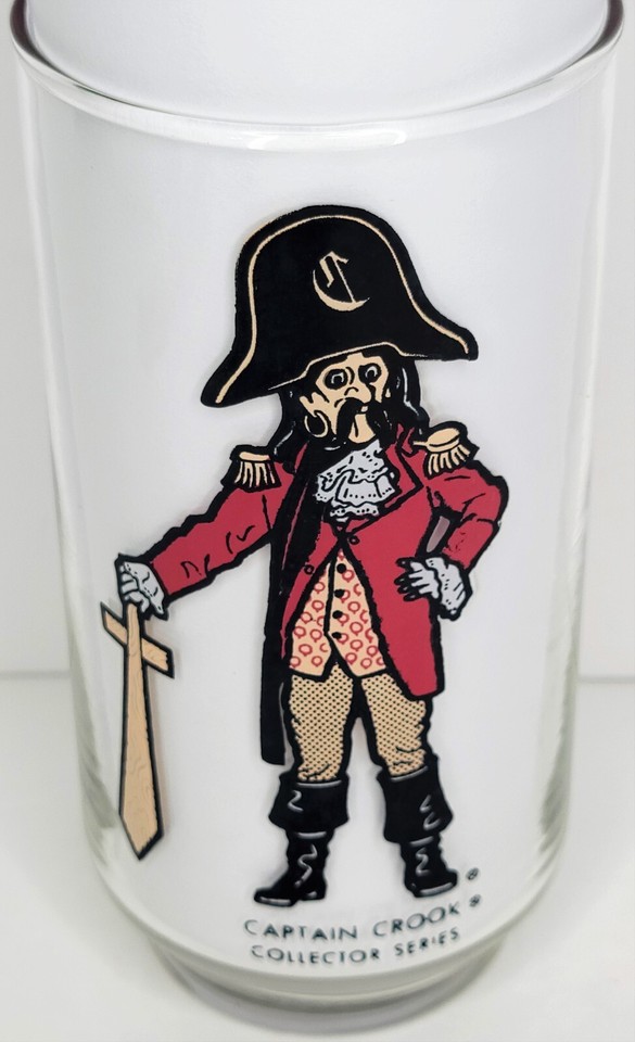 McDonald's Vintage 1975-76 Collector Series Captain Crook 5 5/8 Inches ...