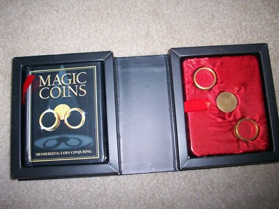 new Magic Coins Penetrating Magic Trick Mesmerizing Coin Conjuring ...
