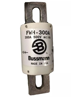 FWH-300A Cooper Bussman 300A 500V Semiconductor Fuse Cross w/ A50P ...