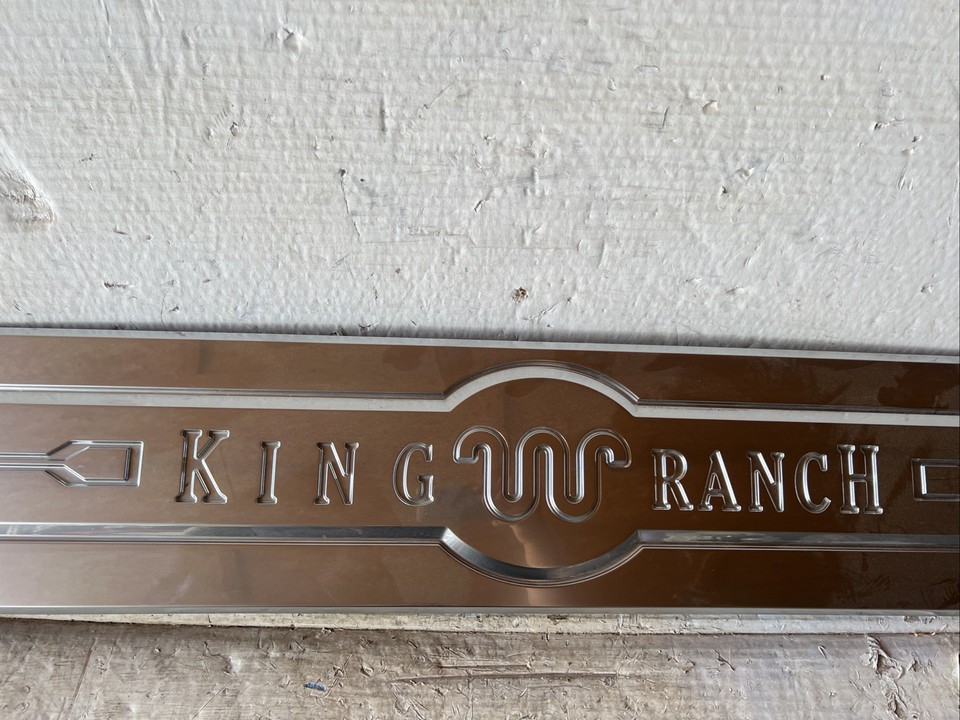2015 2016 2017 Ford F150 King Ranch Tailgate Applique Trim Panel w ...