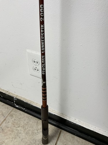 Vtg FENWICK Model S 553145 Casting Fishing Rod Fenglass Lunkerstik 2000 ...