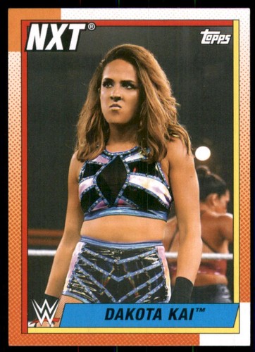 2021 Topps Heritage WWE Wrestling Card Dakota Kai #81 173574 | eBay