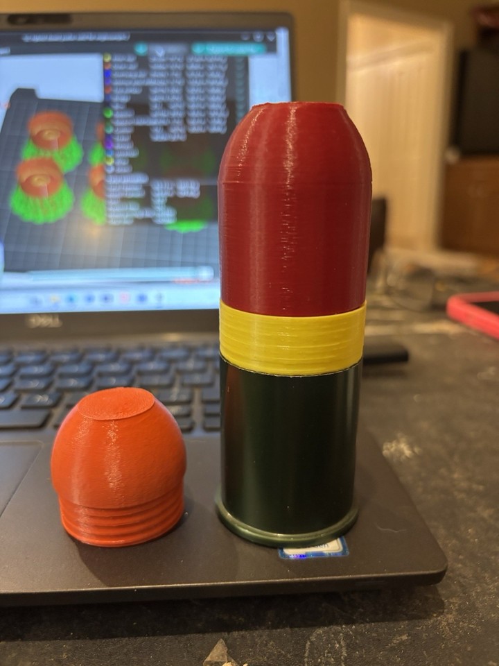 37mm Projectiles For Trollwerks Ramset Shells 6pack Pusher With Nose ...