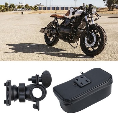 Mount Kit Handlebar Holder Set With Bag Anti Shock For Mobile Phone GPS ...