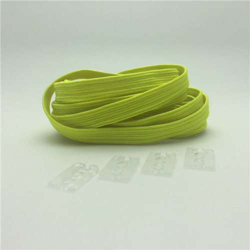 3 pair No Tie Elastic Flat Shoe Laces strings for all Sneakers Kids ...
