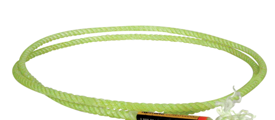 New! Boy's RATTLER 3 PLY GOAT STRING For tying goats Rodeo Green Orange ...