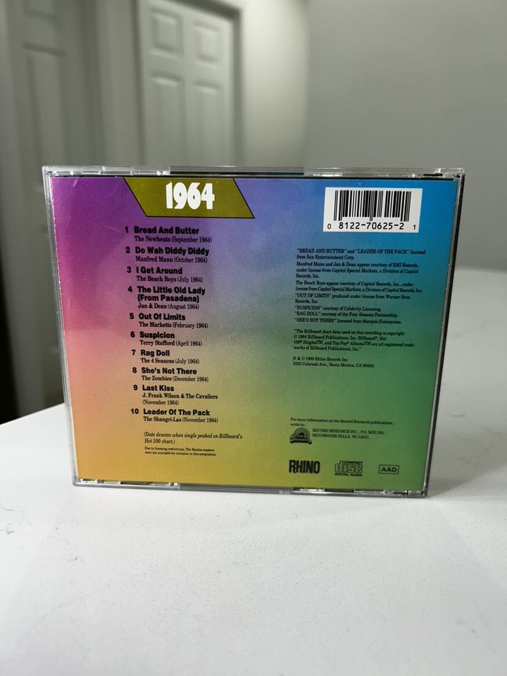 Billboard Top Rock ‘n’ Roll Hits 1964 CD | eBay
