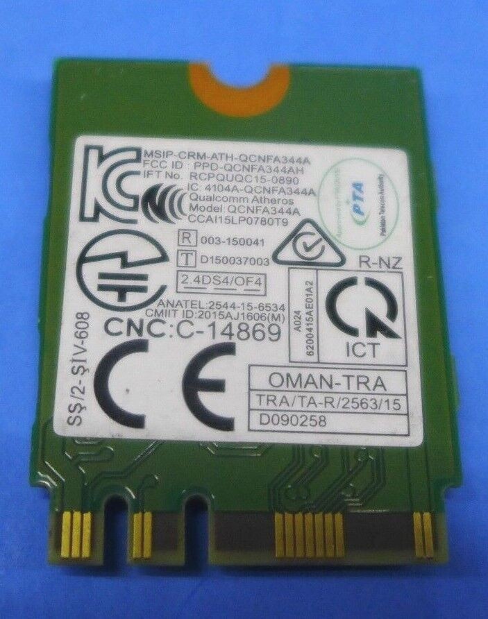 Genuine Dell Wireless Card WLAN Wifi Bluetooth M.2 Dual Band DW1820 ...