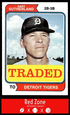 1974 Topps - #428T Gary Sutherland EX+ NM | eBay