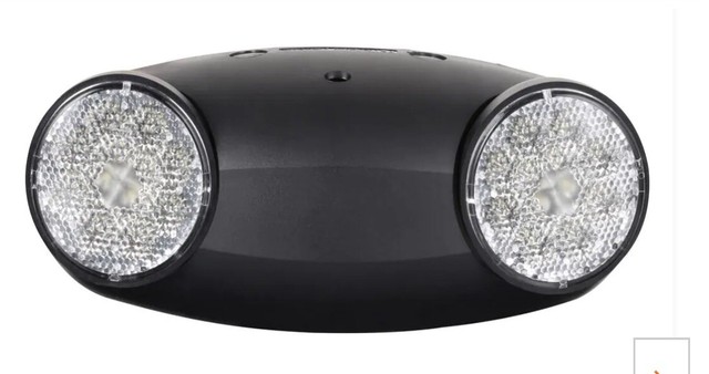 Lithonia Lighting Elm2 LED B M12 Quantum 2-light Black Emergency ...