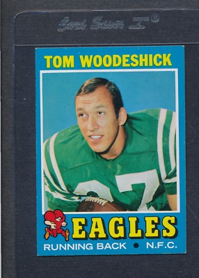 1971 Topps #040 Tom Woodeshick Eagles EX/MT *2278 | eBay